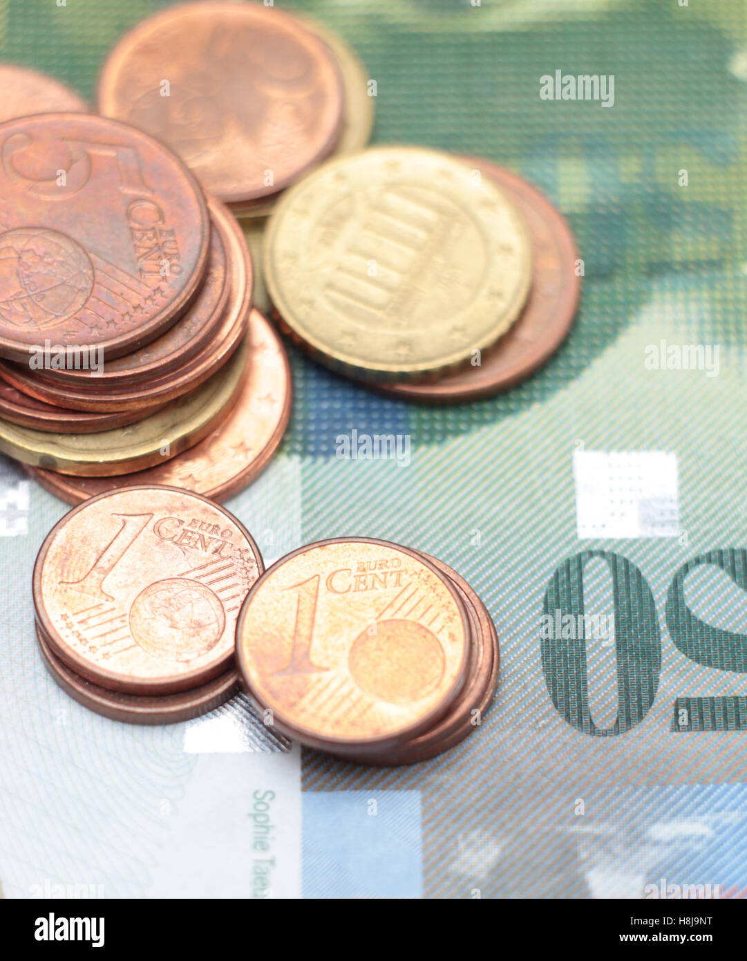 Money coins close up Stock Photo - Alamy