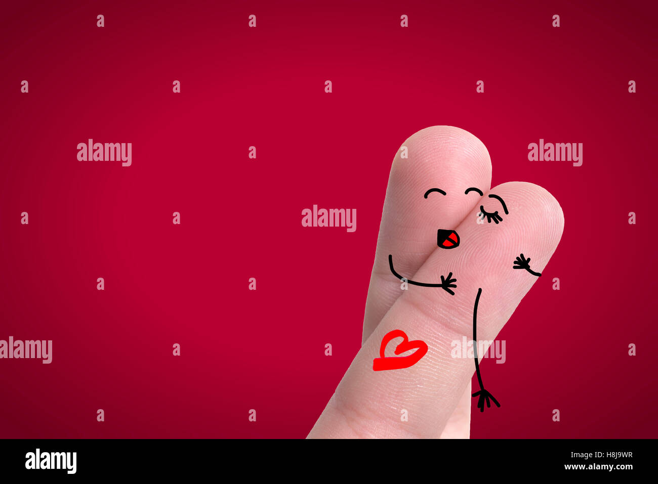 Hand hugging heart hi-res stock photography and images - Alamy