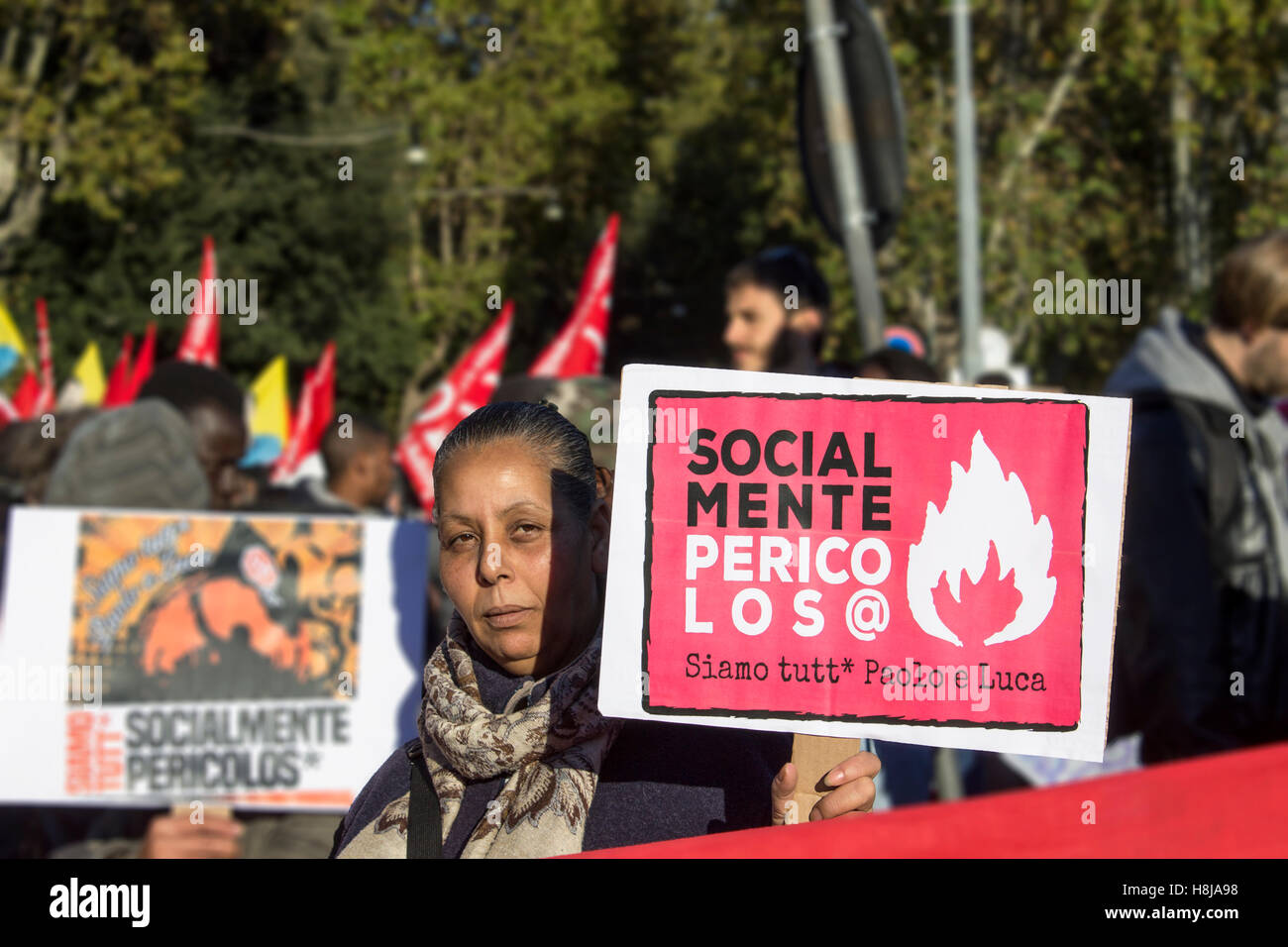 Rome, Italy. 12th Nov, 2016. Italians and foreigners have complained to ...