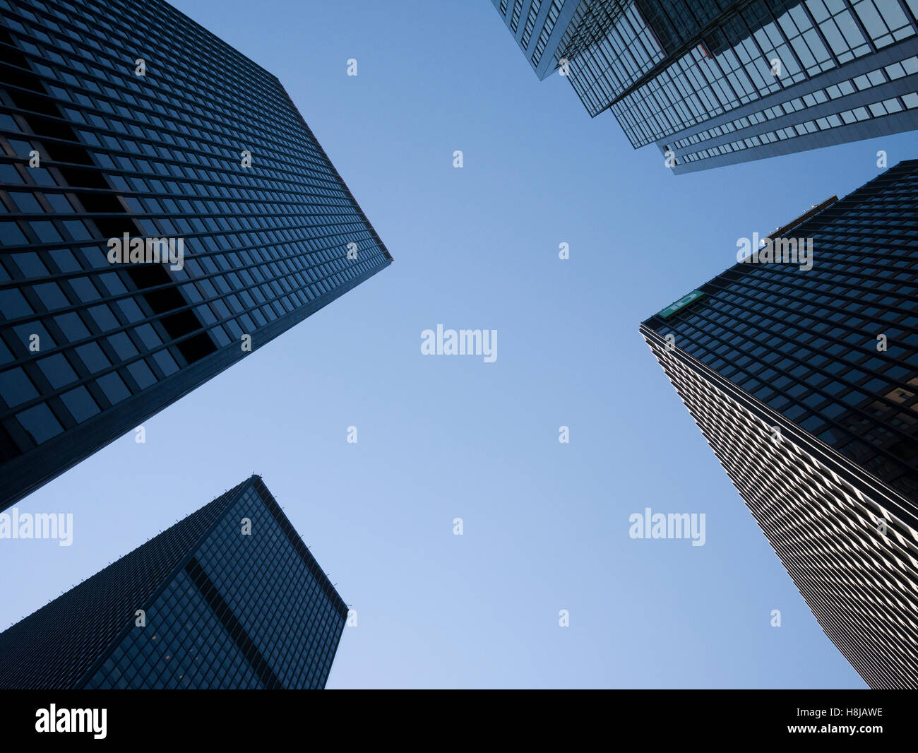 The Financial District skyscraper and architecture in Toronto, Ontario ...