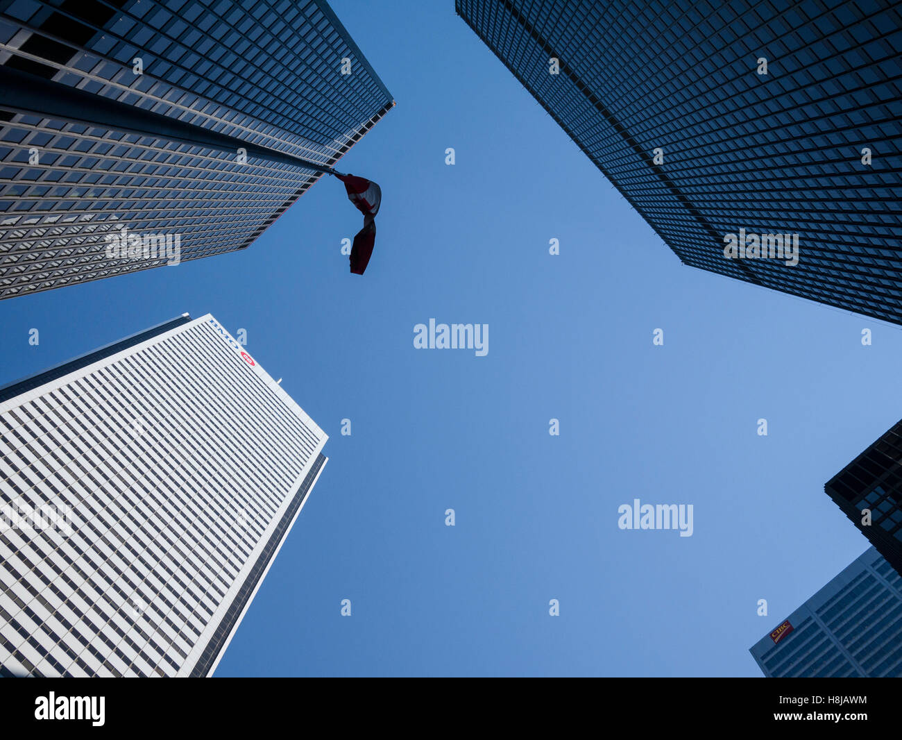 The Financial District skyscraper and architecture in Toronto, Ontario ...