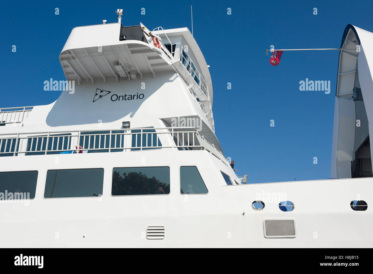 The M.S. Chi-Cheemaun ferry connects Tobermory on the tip of the Bruce ...