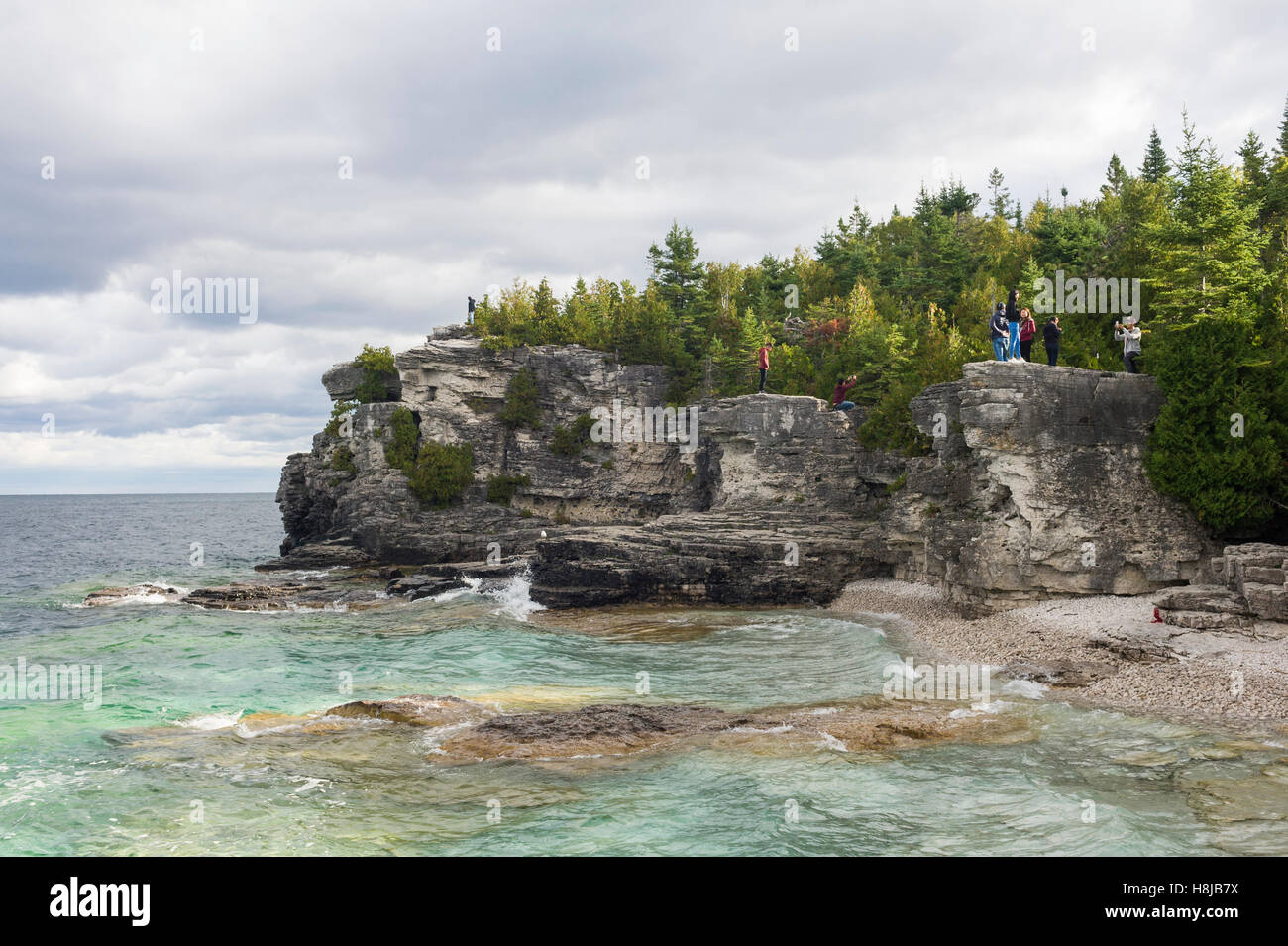 Bruce Peninsula National Park Grotto High Resolution Stock Photography ...