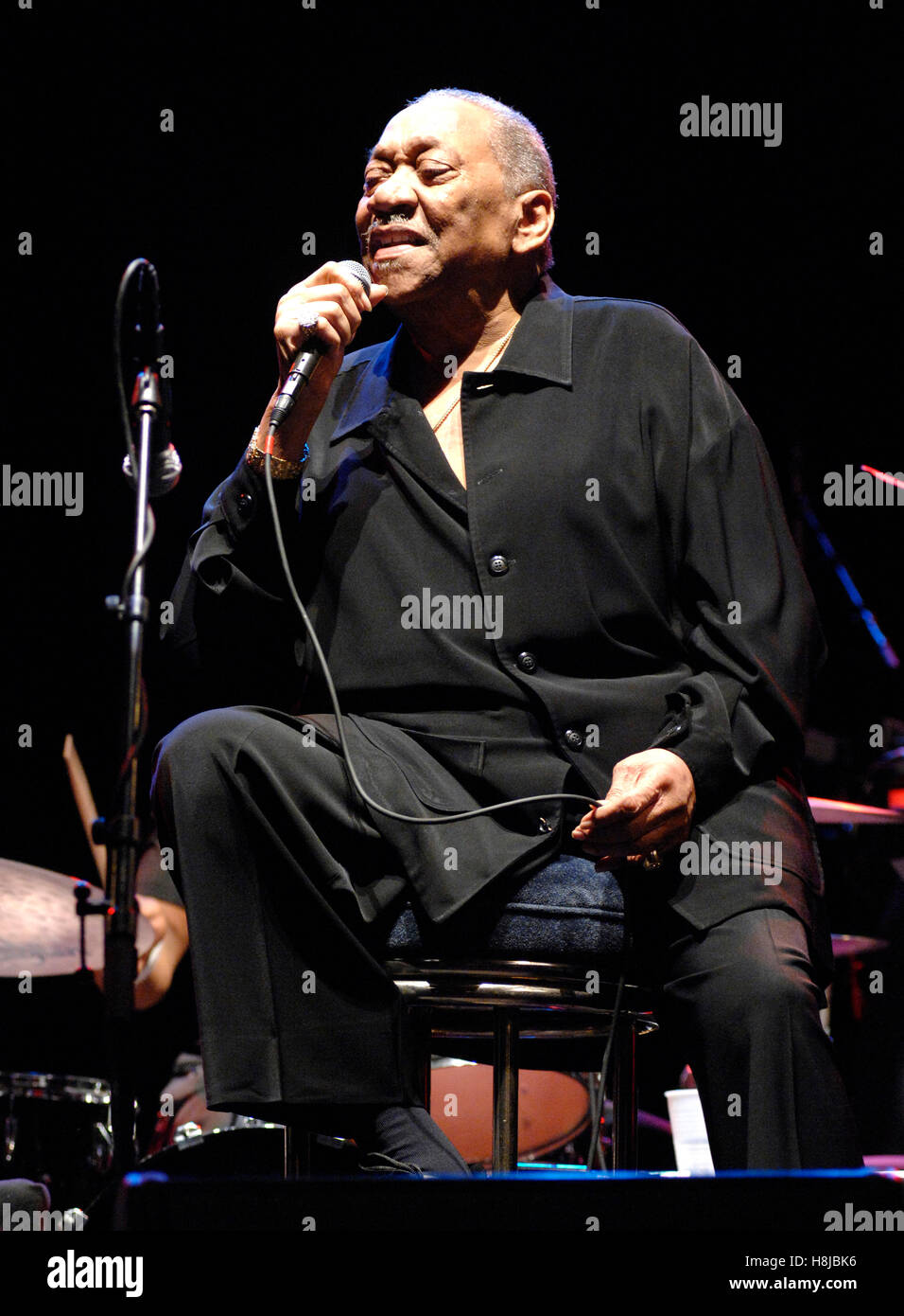 Bobby "Blue" Bland performing live at the United Palace in New York ...