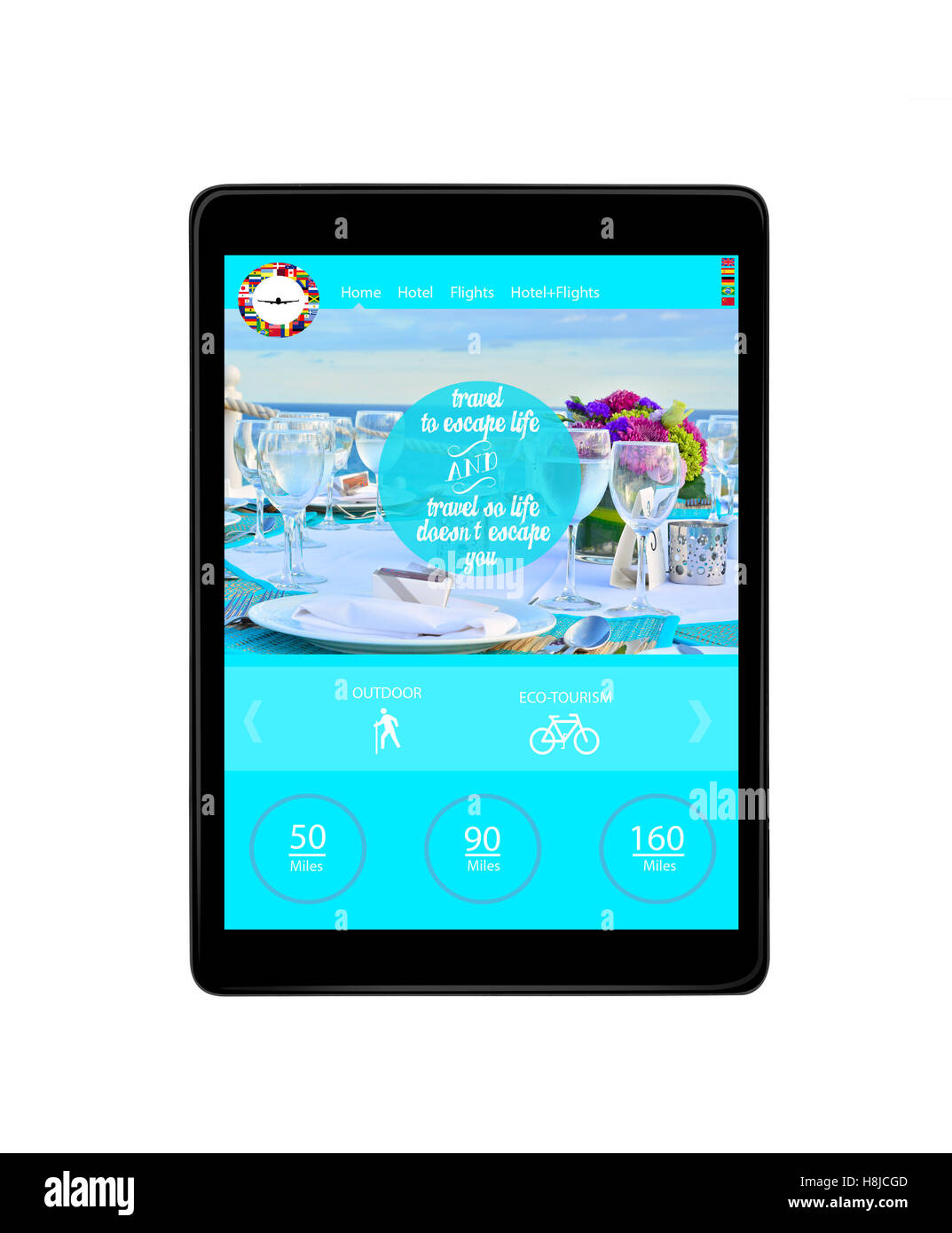 Open app Cut Out Stock Images & Pictures - Alamy