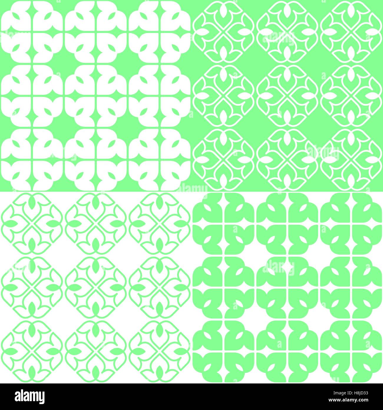 Linear Indian Lotus Pattern Stock Vector Image & Art - Alamy