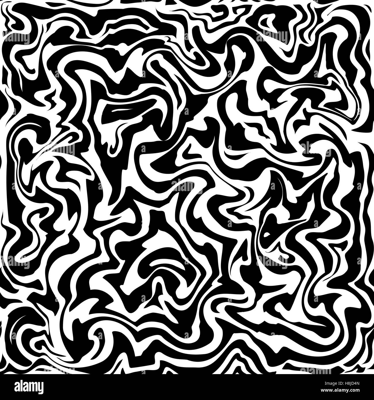 Art abstract irregular web marble print template in black and white ...