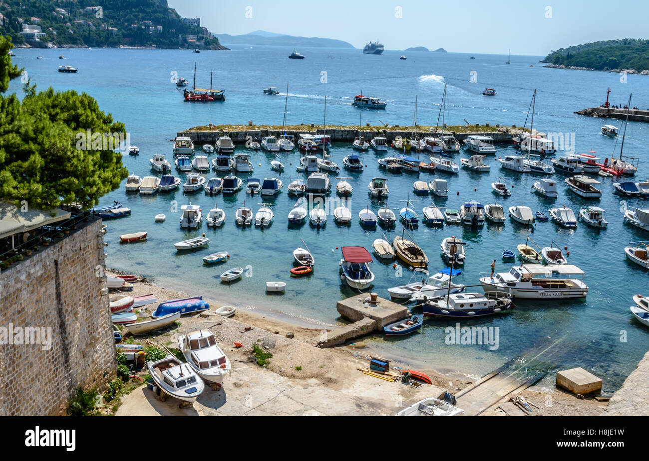 The Old Port Stock Photo - Alamy