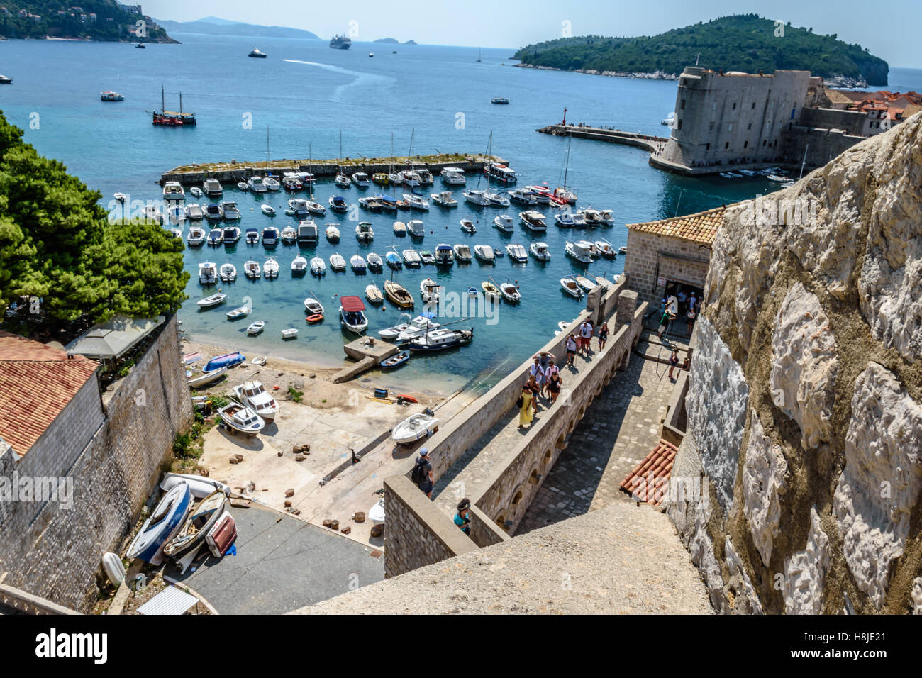 The Old Port Stock Photo - Alamy