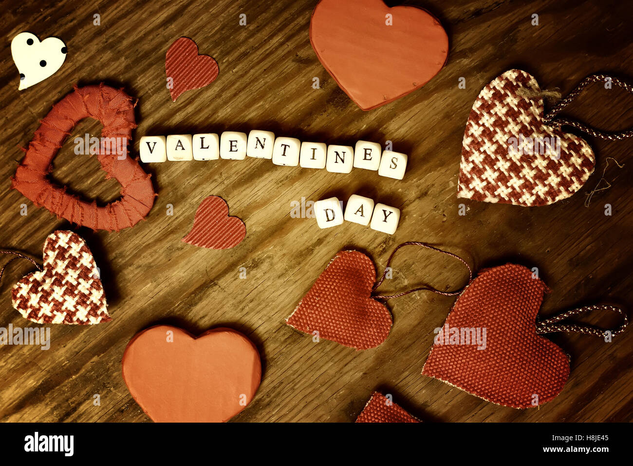 retro background of heart shape Stock Photo - Alamy