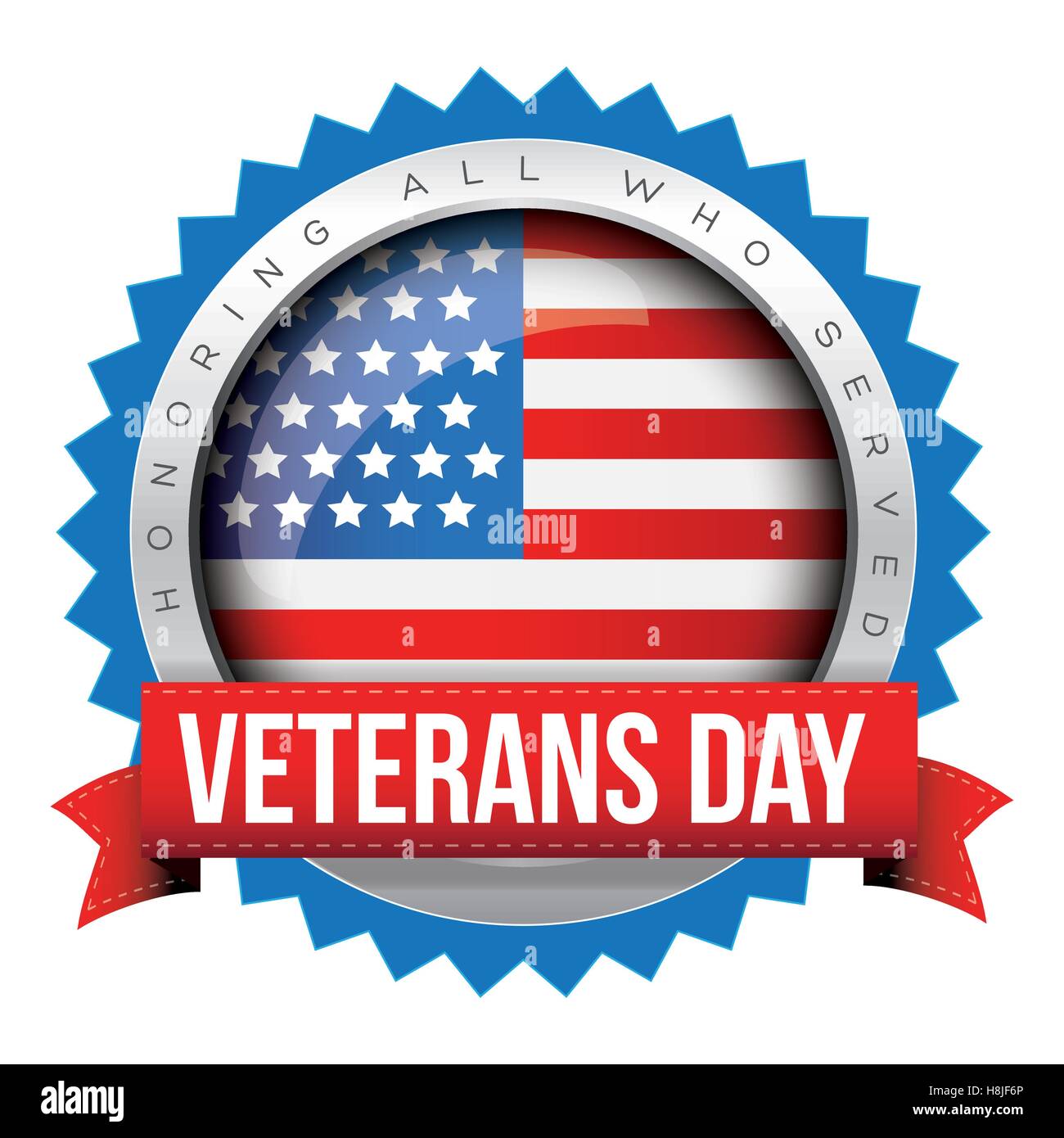 Veterans day stamp sign Cut Out Stock Images & Pictures - Alamy