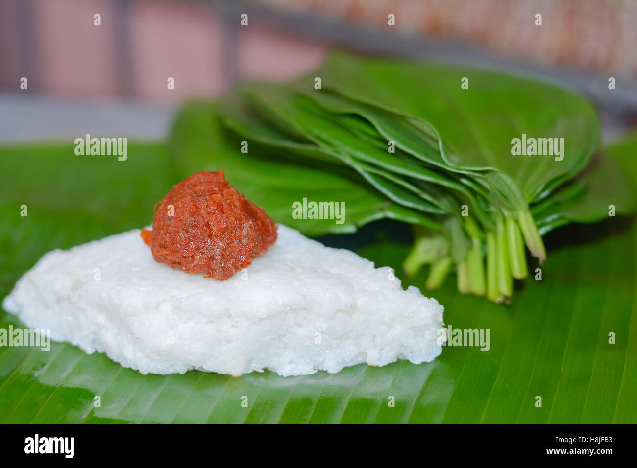 Kiribath, The milk rice is a traditional Sri Lankan food made from rice ...