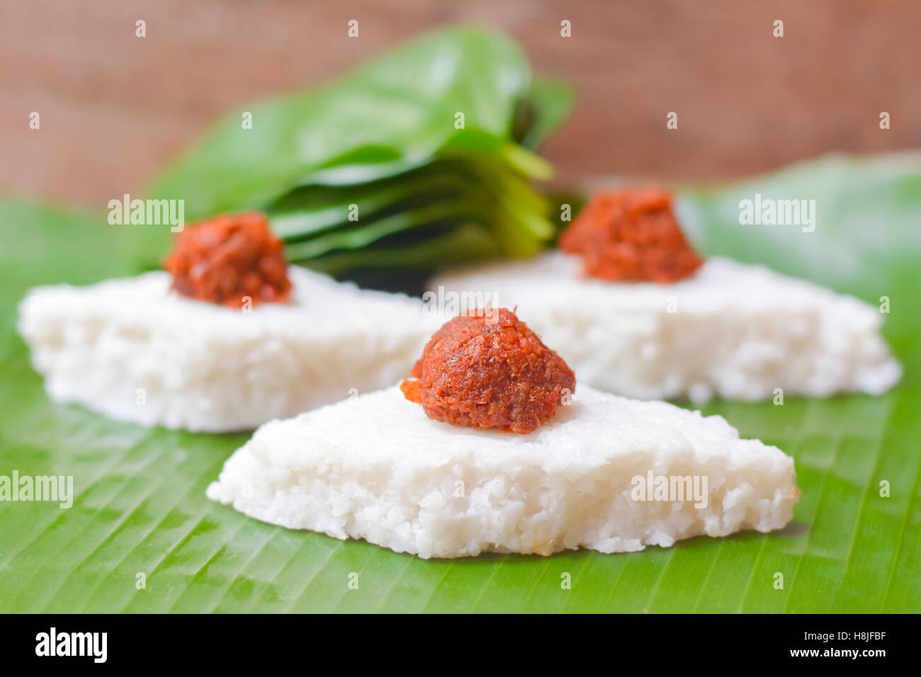 Kiribath, The milk rice is a traditional Sri Lankan food made from rice ...