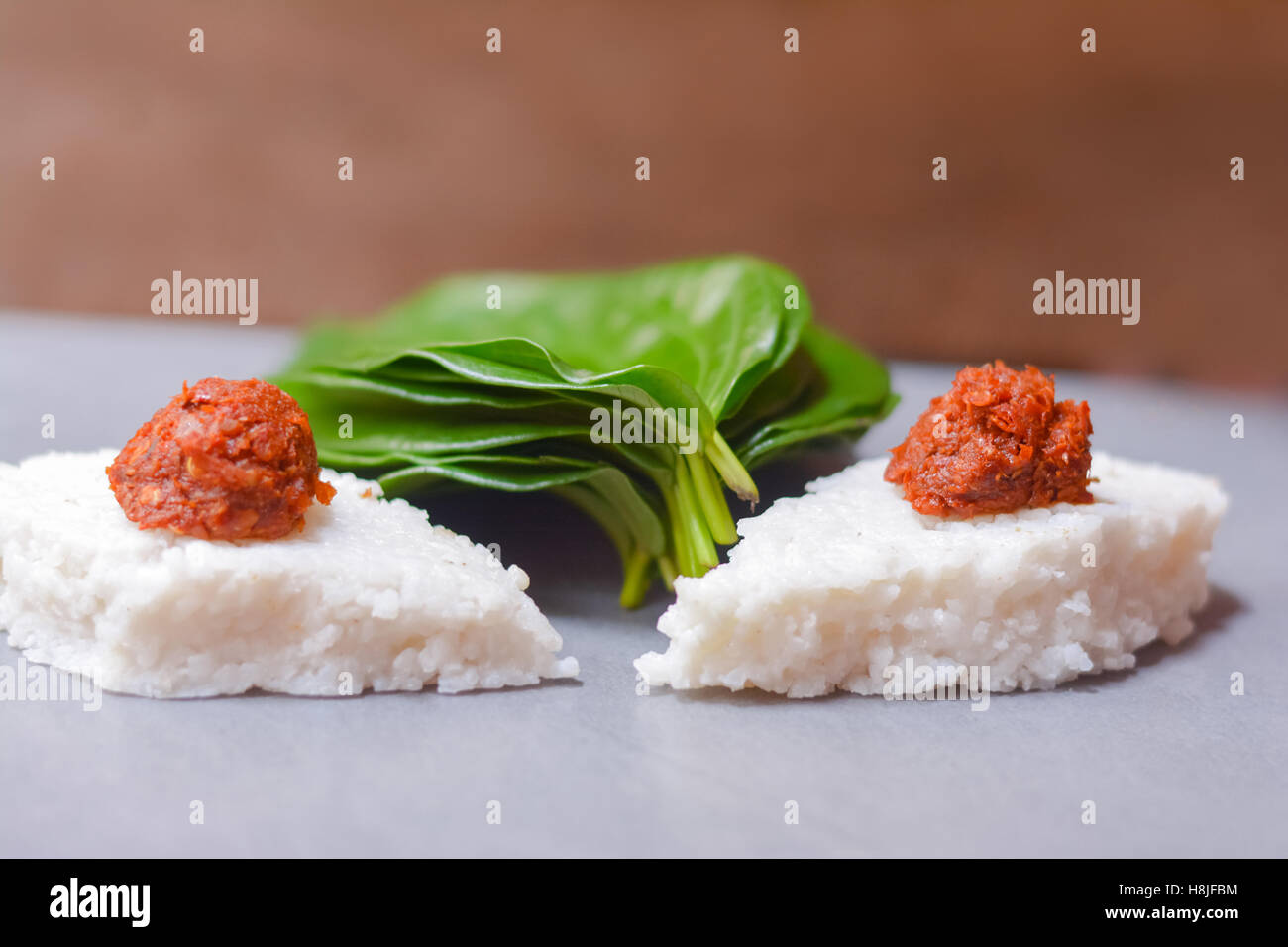 Kiribath, The milk rice is a traditional Sri Lankan food made from rice ...