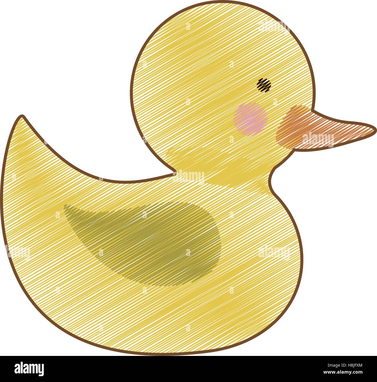 rubber duck toy icon image vector illustration design Stock Vector Image & Art - Alamy