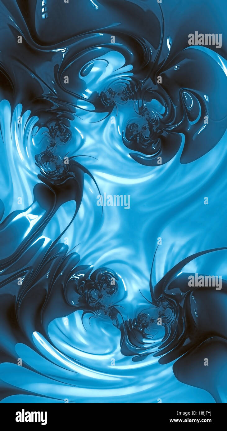 Abstract glossy curs background - digitally generated image Stock Photo ...
