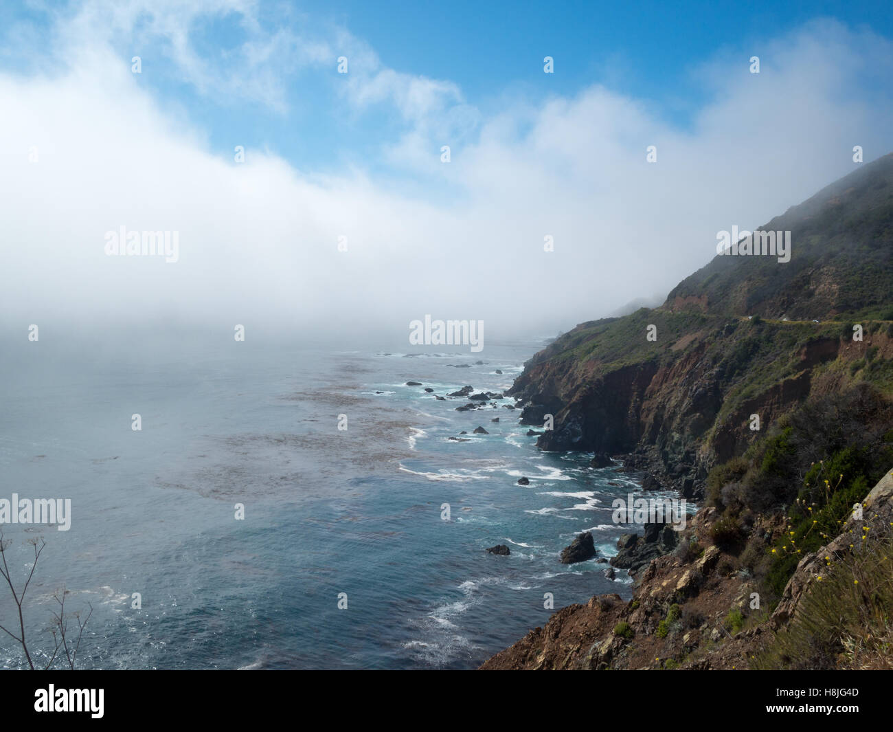 Big Sur coastline Stock Photo - Alamy