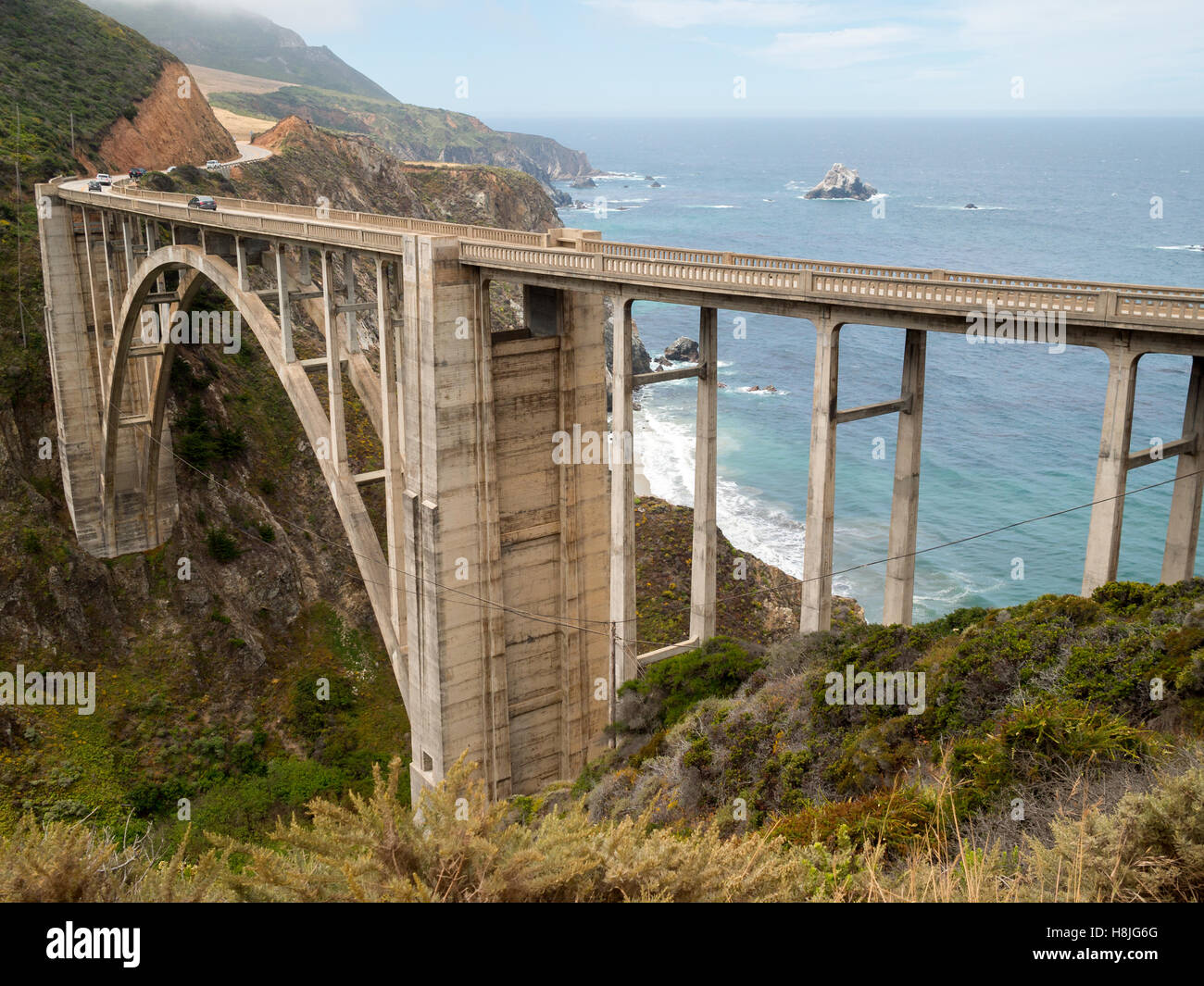 Bixby bridge built in hi-res stock photography and images - Alamy