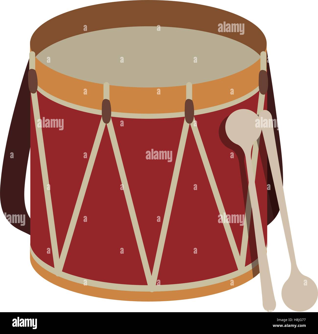 Drum kick Stock Vector Images - Alamy