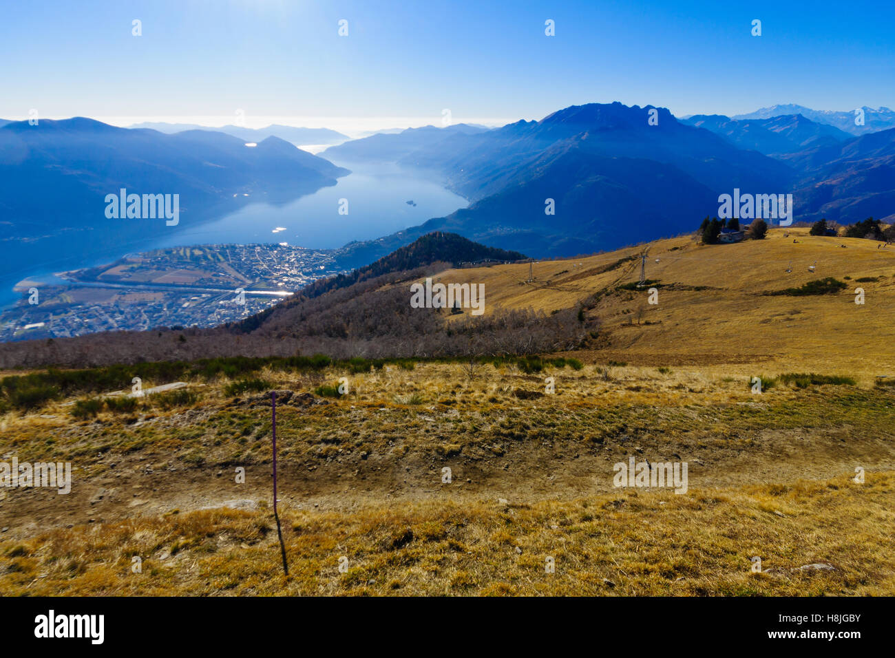 Cardada cimetta mountain hi-res stock photography and images - Alamy