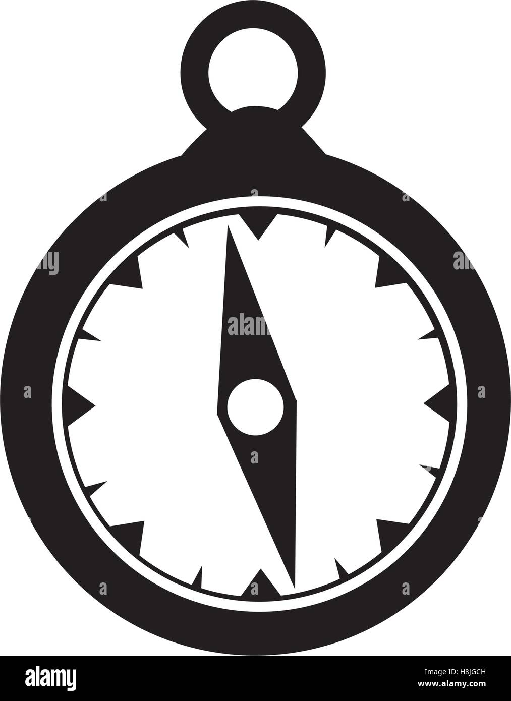 simple compass icon image vector illustration design Stock Vector Image ...