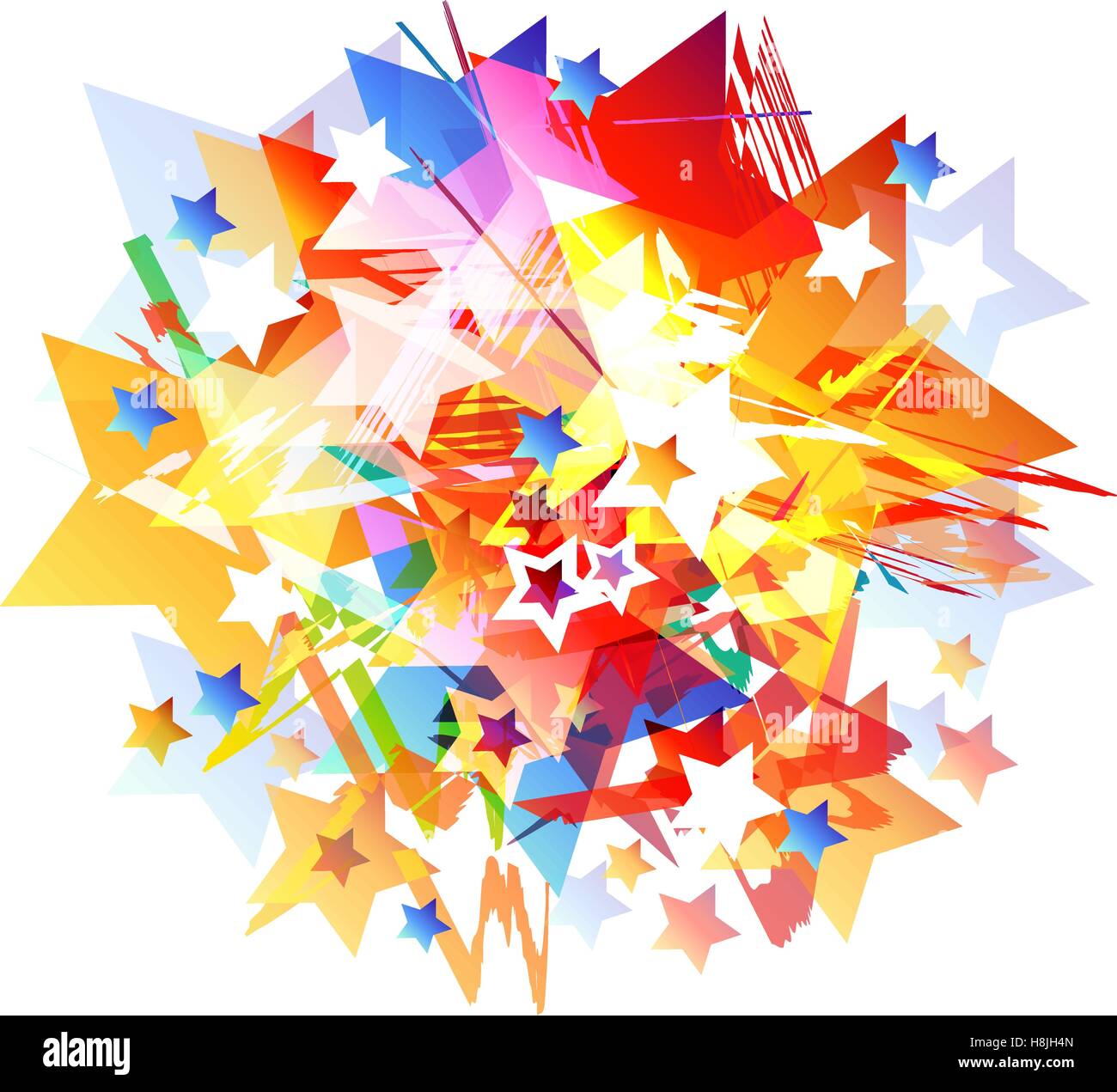 Abstract star background Stock Vector Image & Art - Alamy