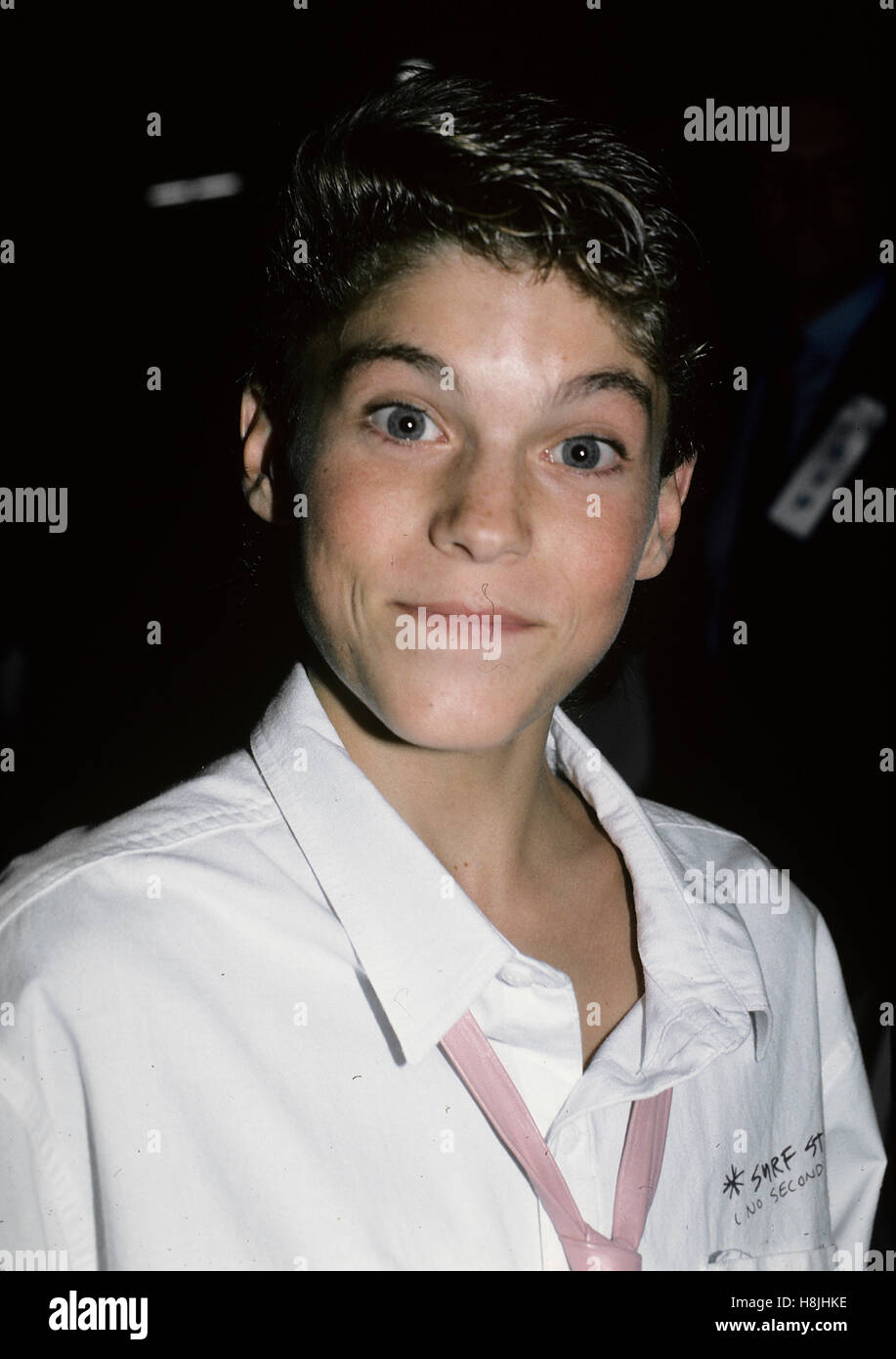Brian Green pictured in New York City in 1988. © RTMcbride / MediaPunch ...