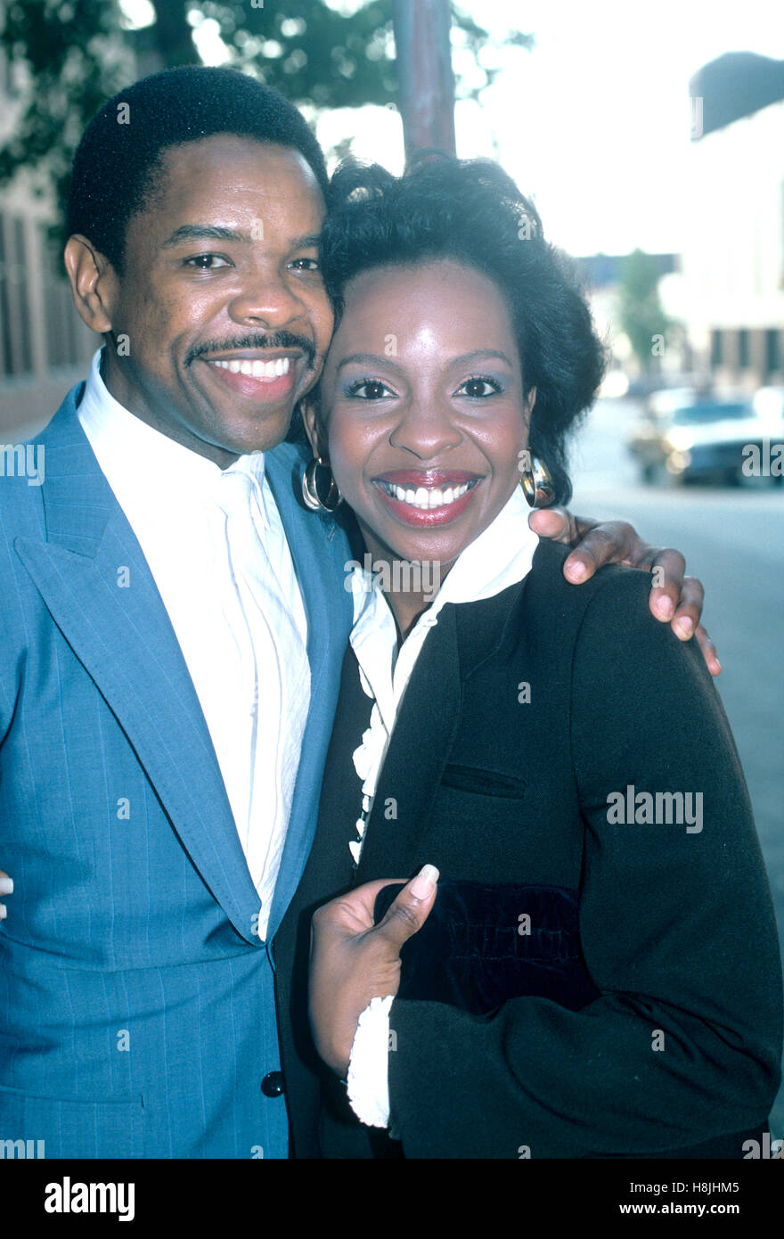 Gladys & Bubba Knight pictured in May 1985 in New York City ...