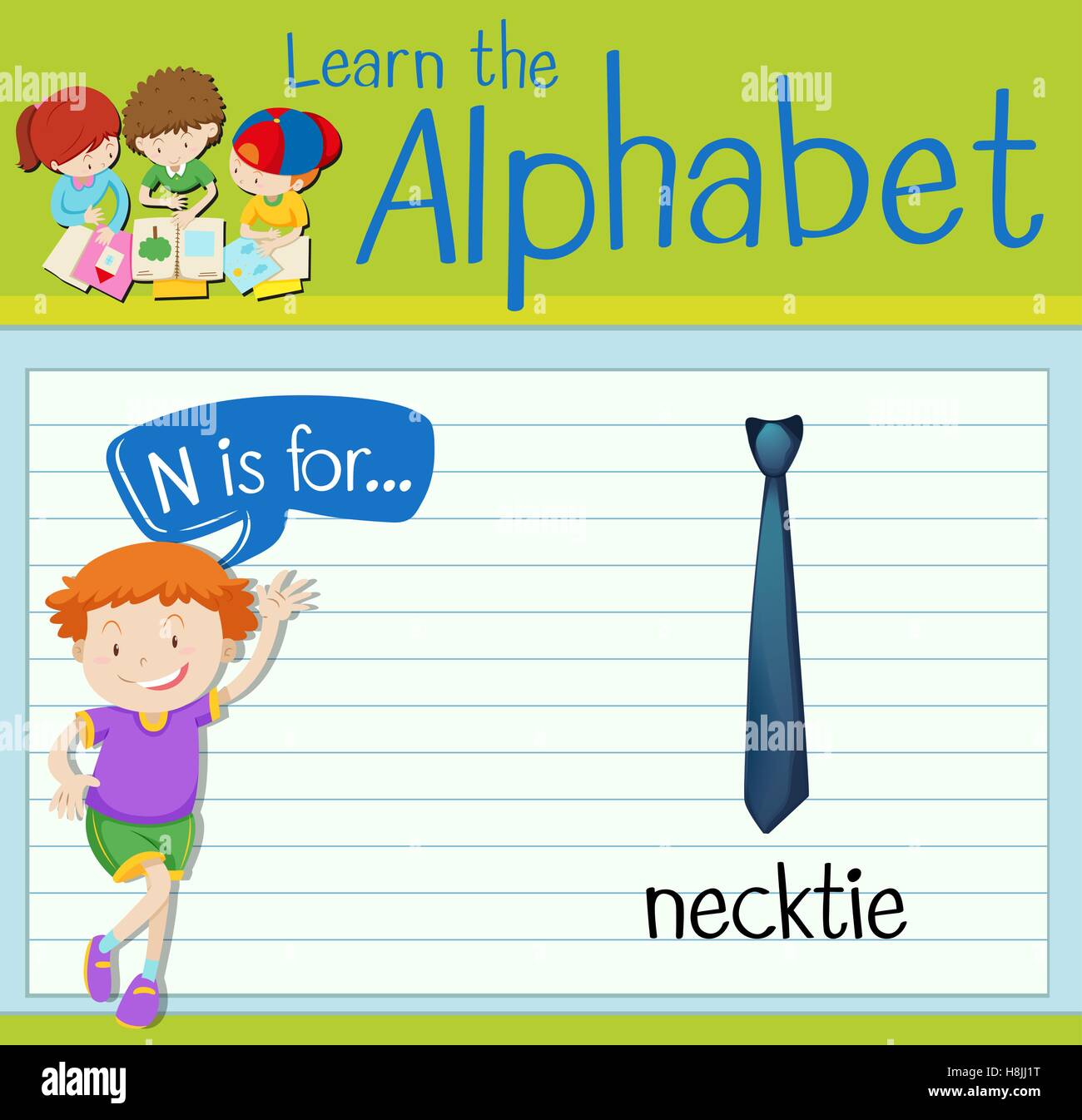 English necktie Stock Vector Images - Alamy