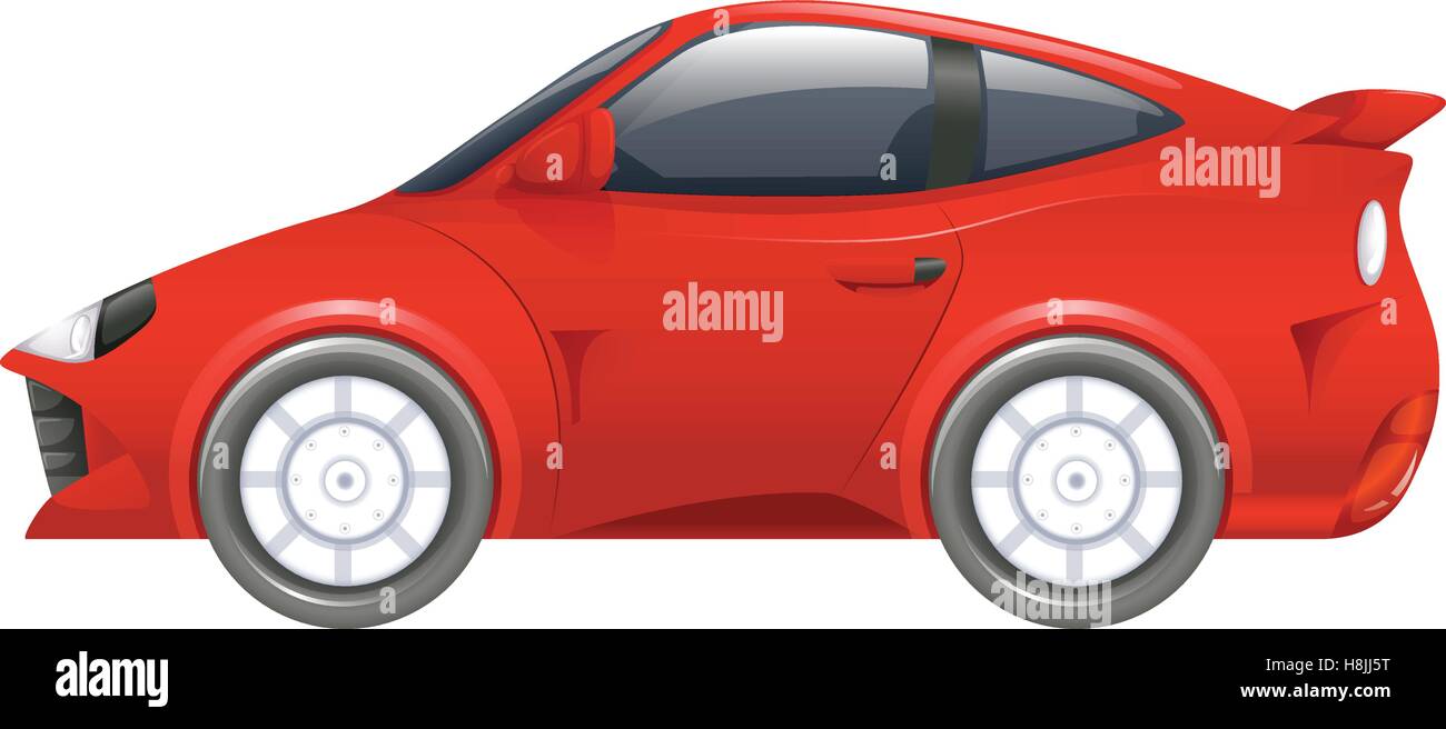 Red Race Car Clipart