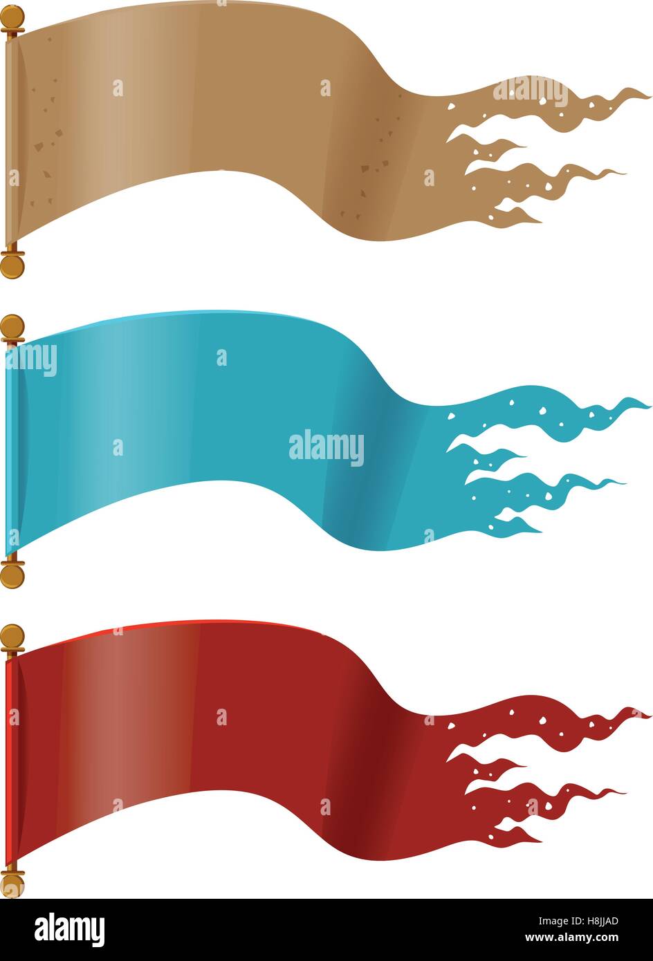 Flags of different colors hi-res stock photography and images - Alamy