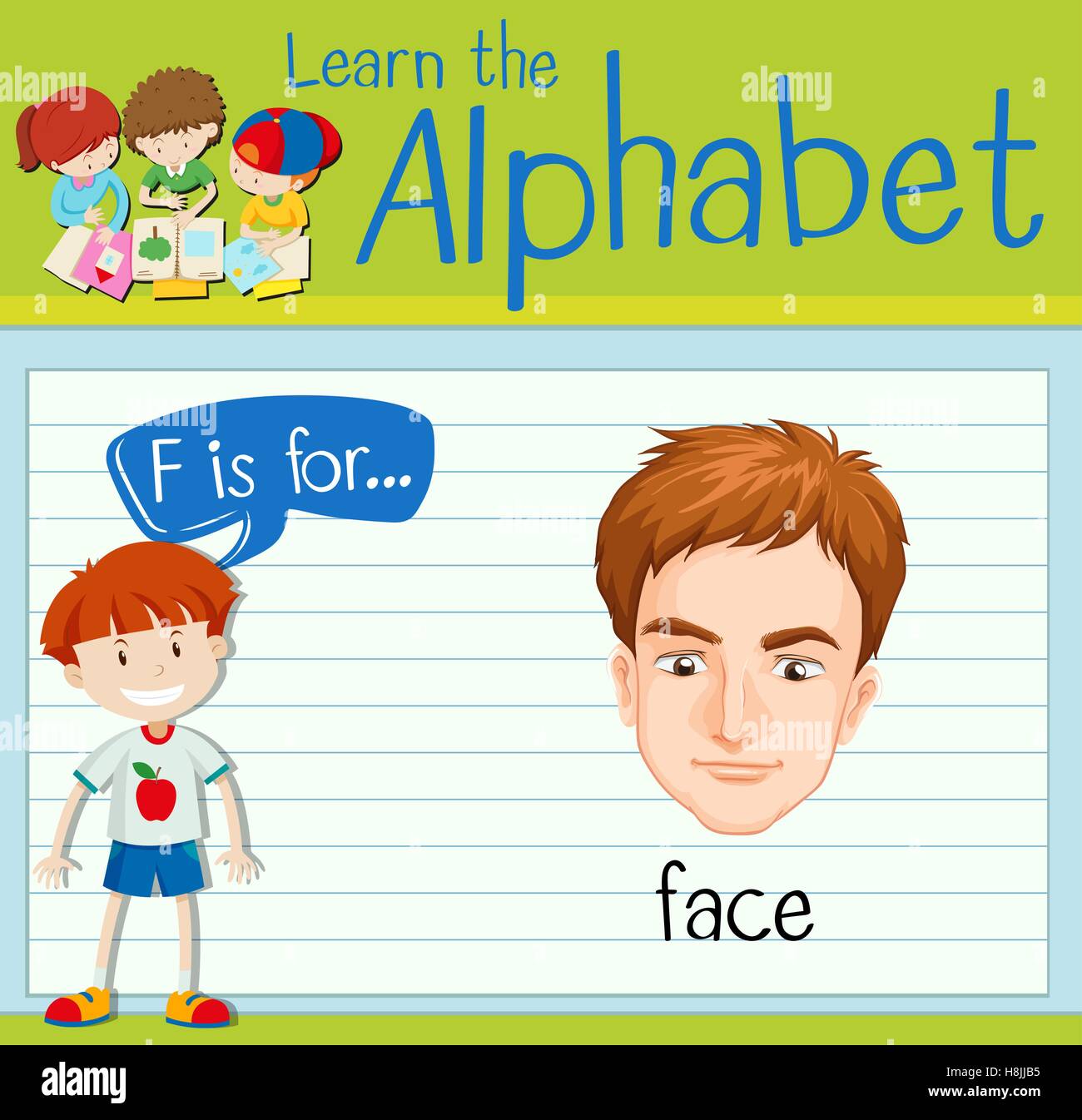 Face anatomy illustration poster hi-res stock photography and images ...