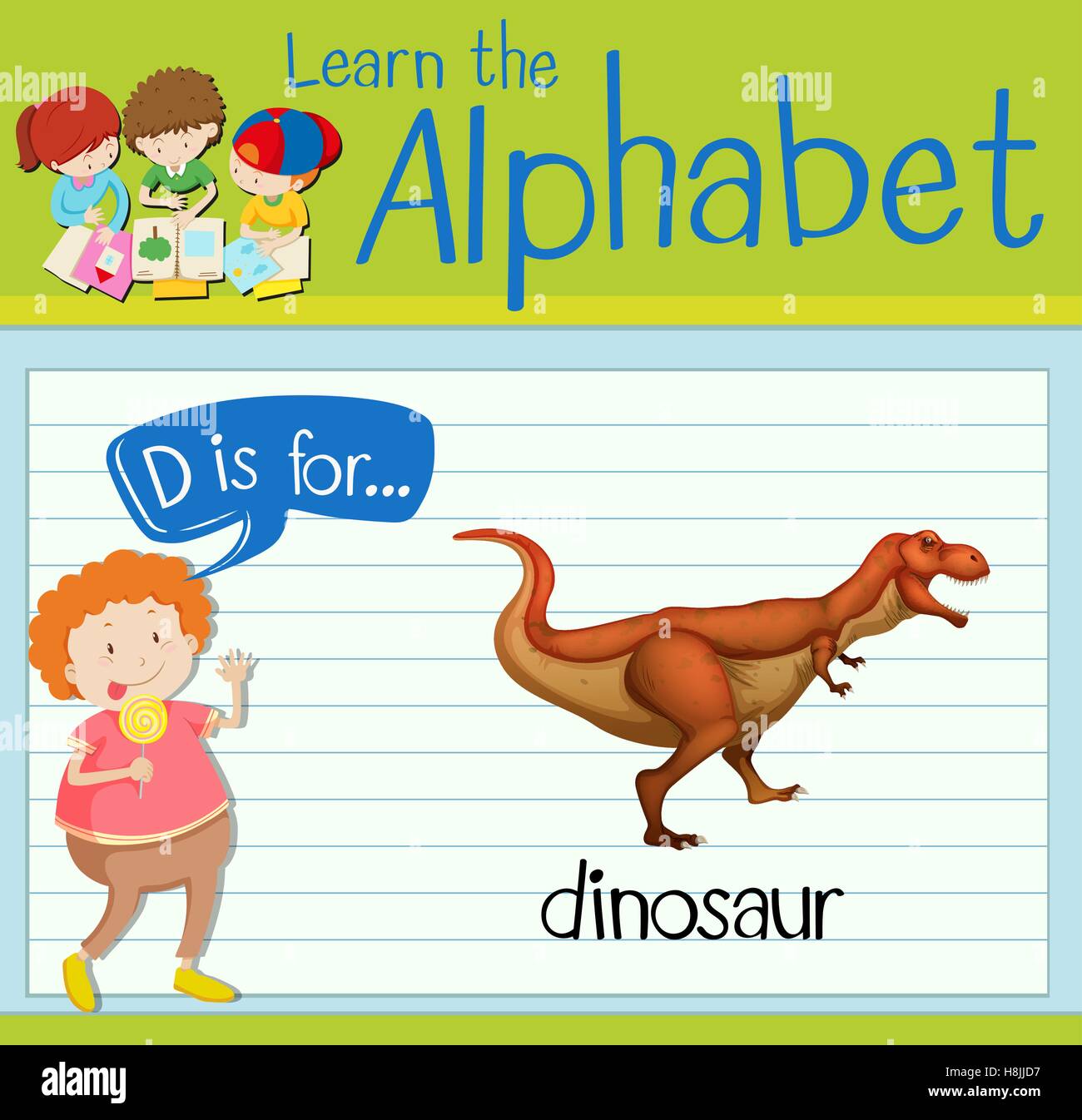 D is for dinosaur hi-res stock photography and images - Alamy