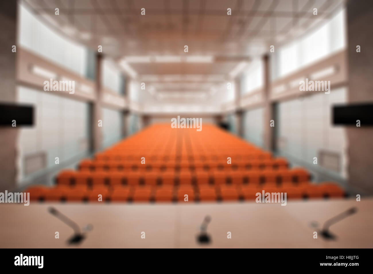 Abstract blur conference hall hi-res stock photography and images - Alamy