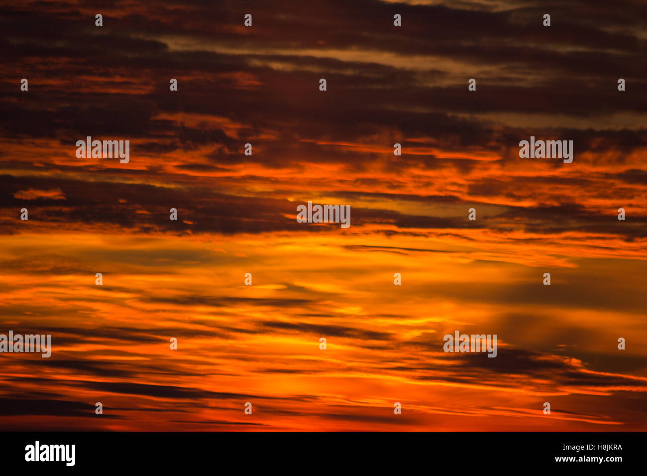 Deep orange clouds hi-res stock photography and images - Alamy