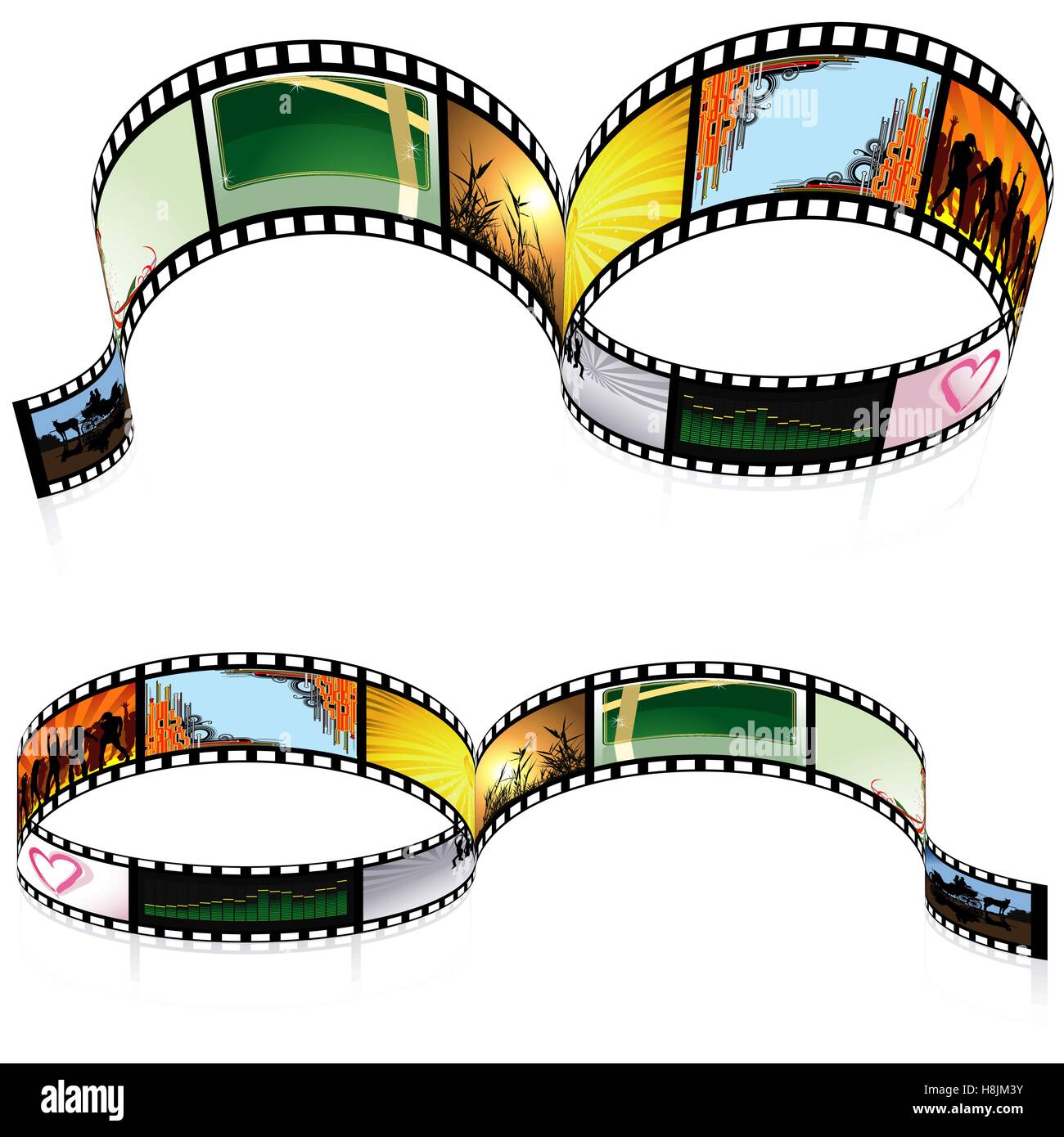 Strip film Cut Out Stock Images & Pictures - Alamy