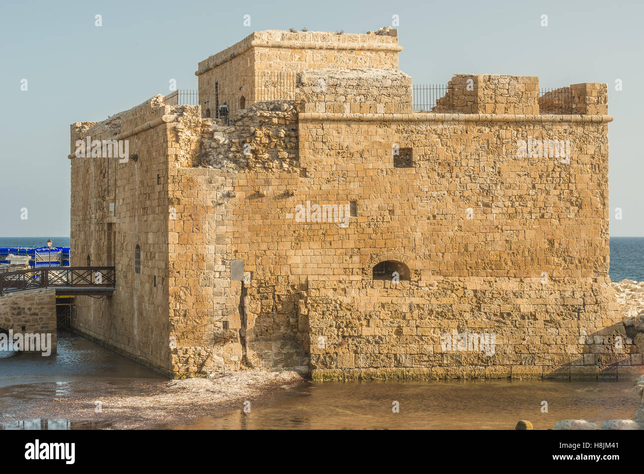 Port fort in Paphos, Cyprus Stock Photo - Alamy