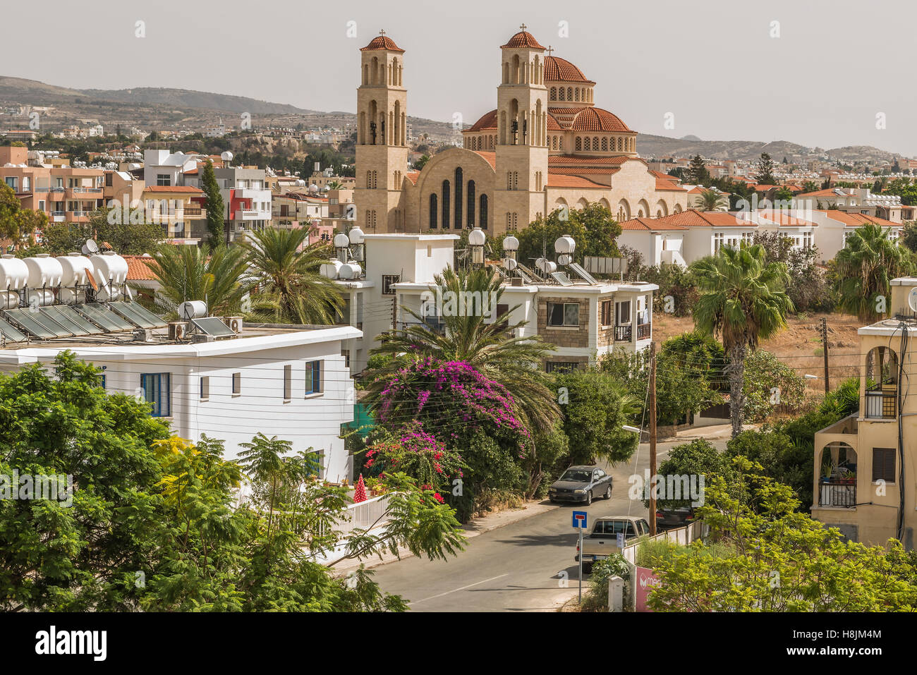 Paphos street hi-res stock photography and images - Alamy
