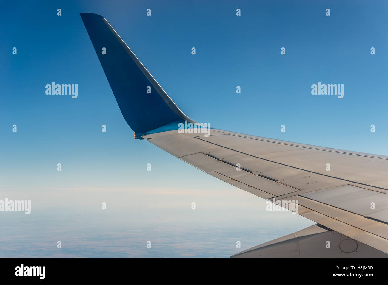 Aircraft wing above water surface hi-res stock photography and images ...