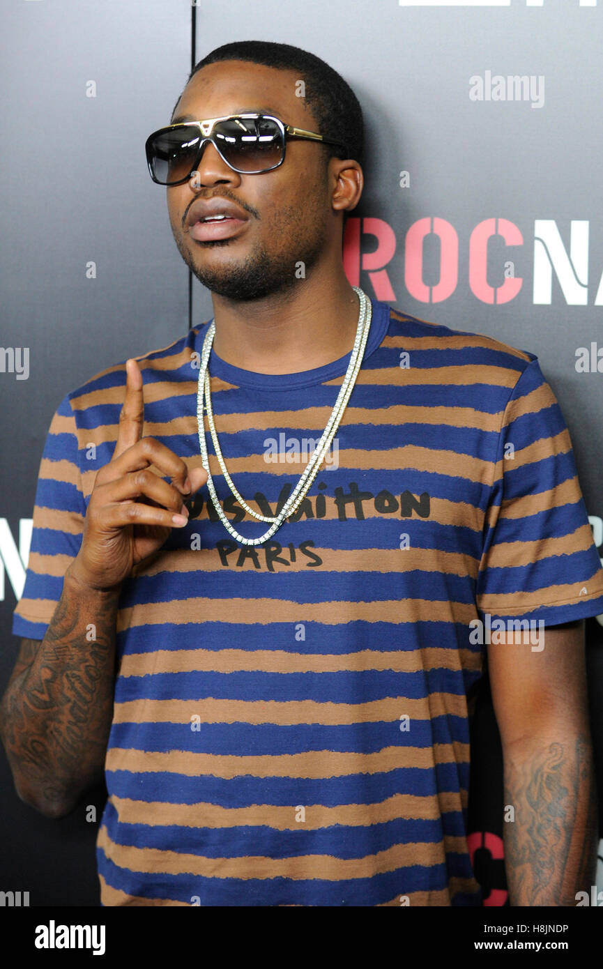 Meek Mill arrives at Roc Nation Pre-GRAMMY brunch at Soho House on ...