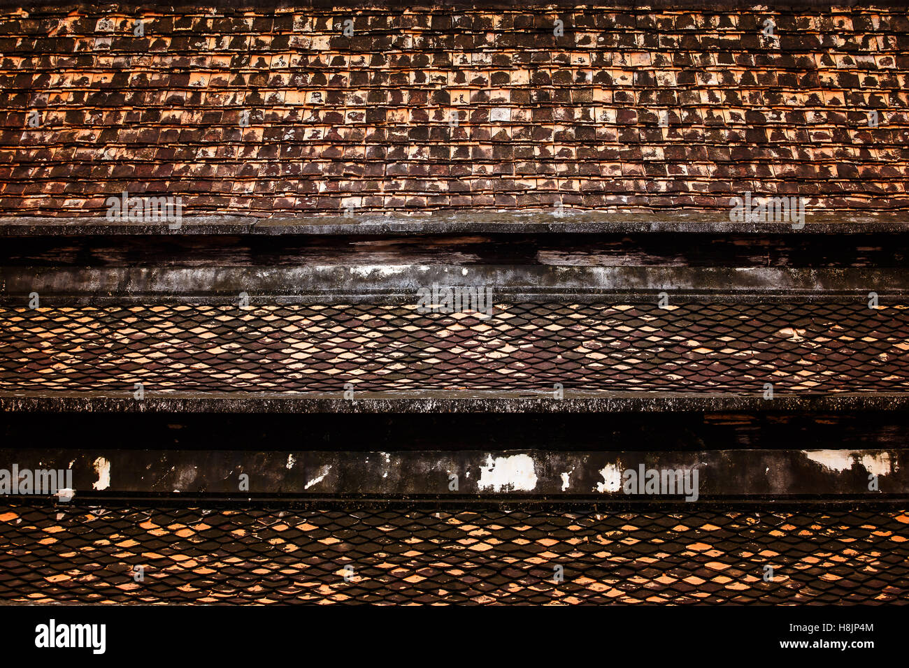 Old roof Temple texture and background Stock Photo - Alamy