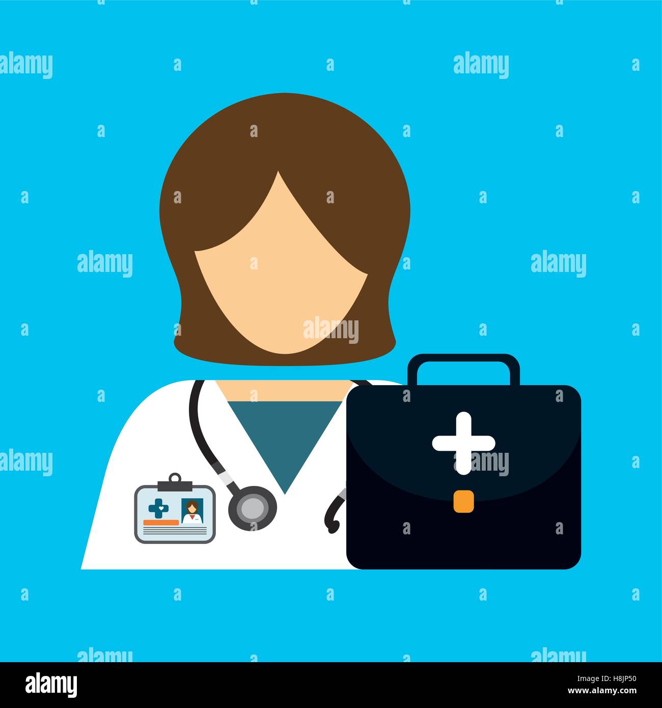 Doctor medical service Stock Vector Image & Art - Alamy