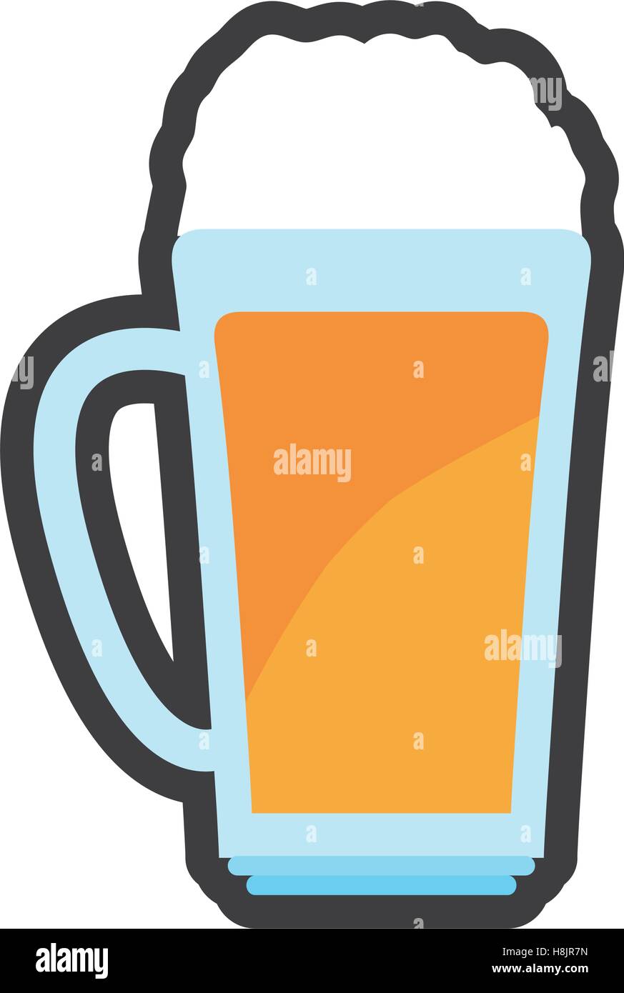 Delicious cold beer Stock Vector Image & Art - Alamy