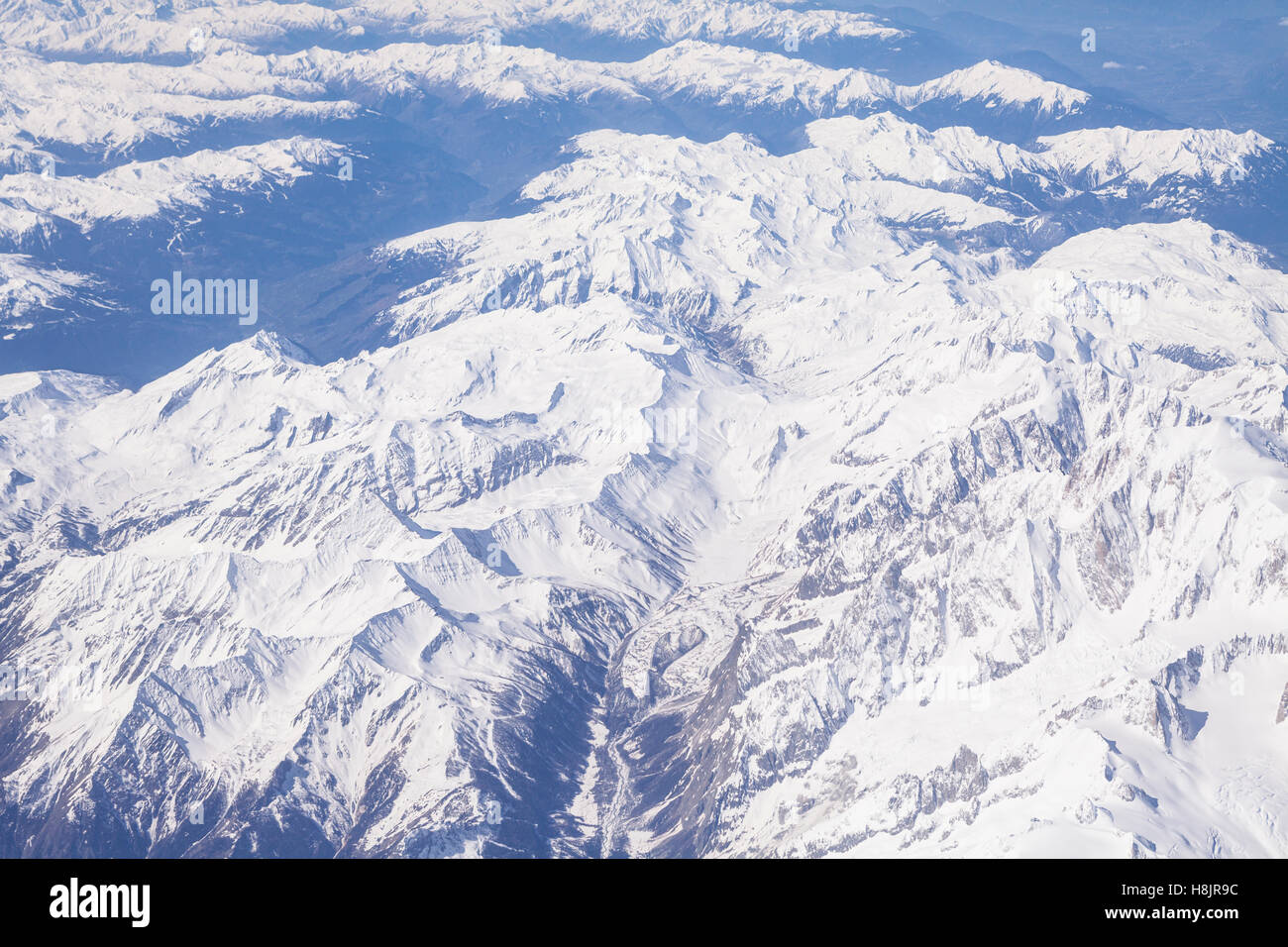 Overhead snow capped range hi-res stock photography and images - Alamy