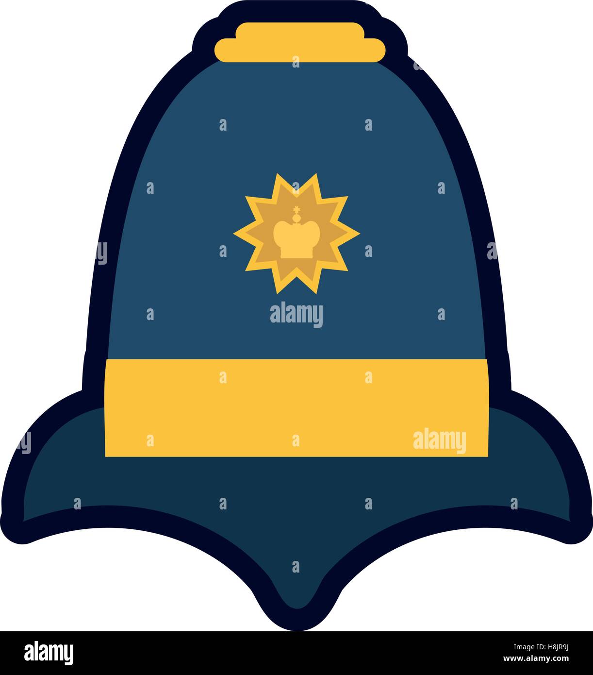 Metropolitan police officer hat Stock Vector Images - Alamy