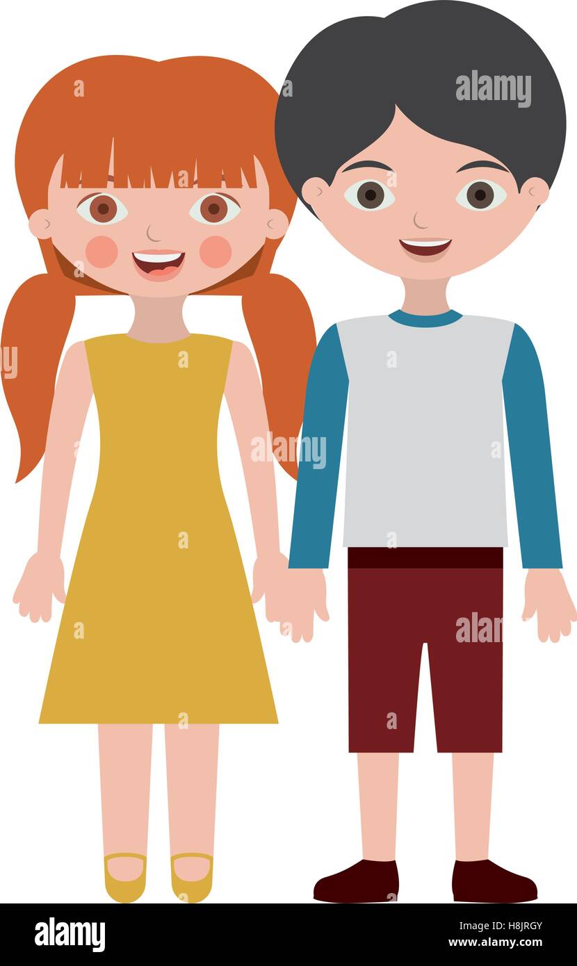 Couple cartoon icon. Relationship family love and romance theme ...