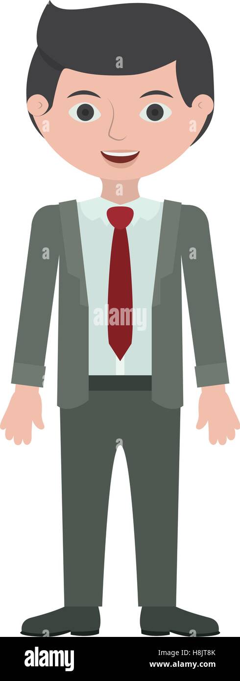 Boy cartoon icon. Kid childhood little people and person theme ...