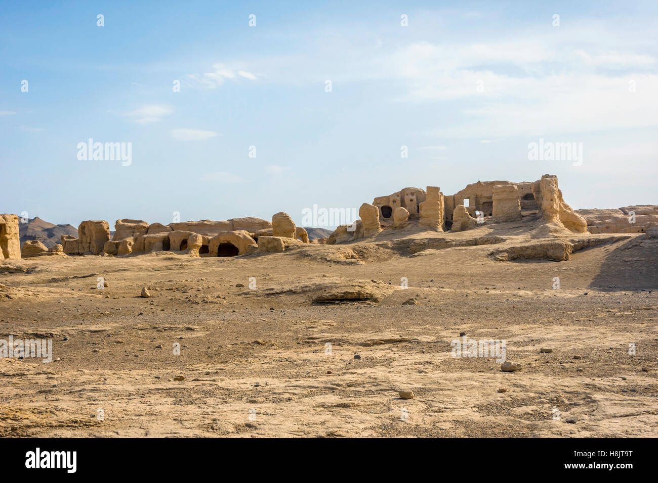 Jiaohe Ancient Ruins, Turpan, Xinjiang province, China Stock Photo - Alamy