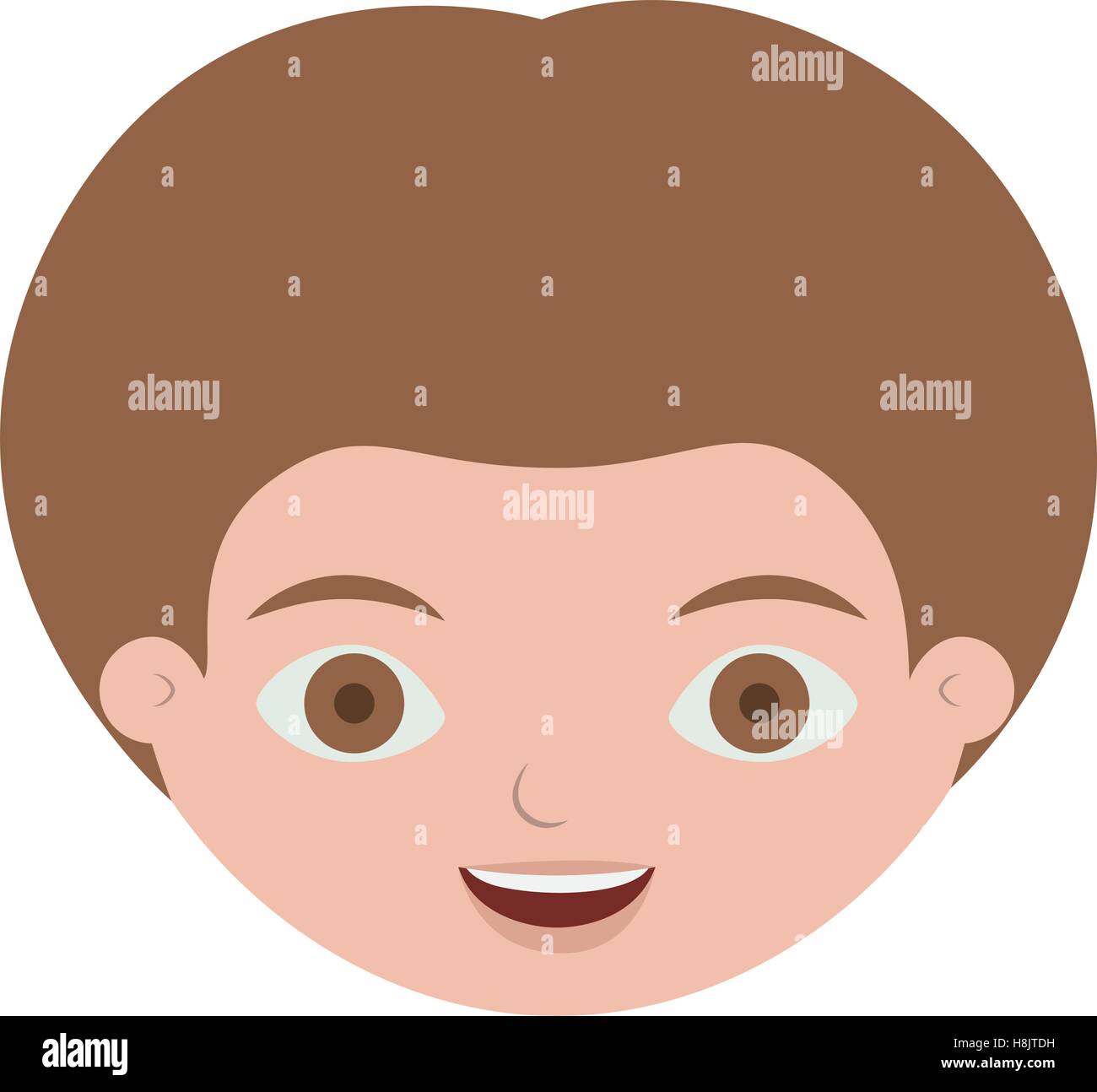 Boy cartoon icon. Kid childhood little people and person theme ...