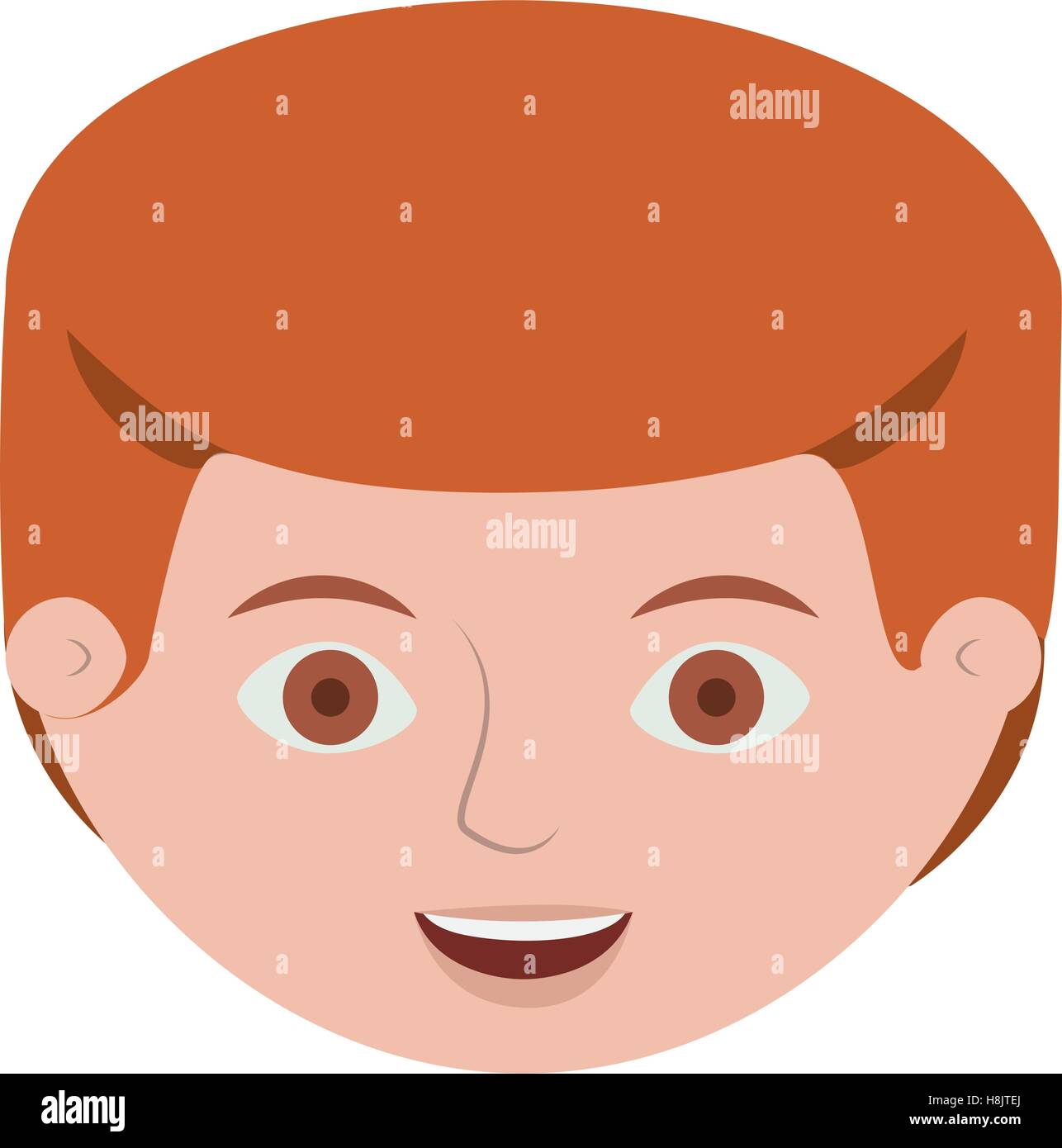 Boy cartoon icon. Kid childhood little people and person theme ...